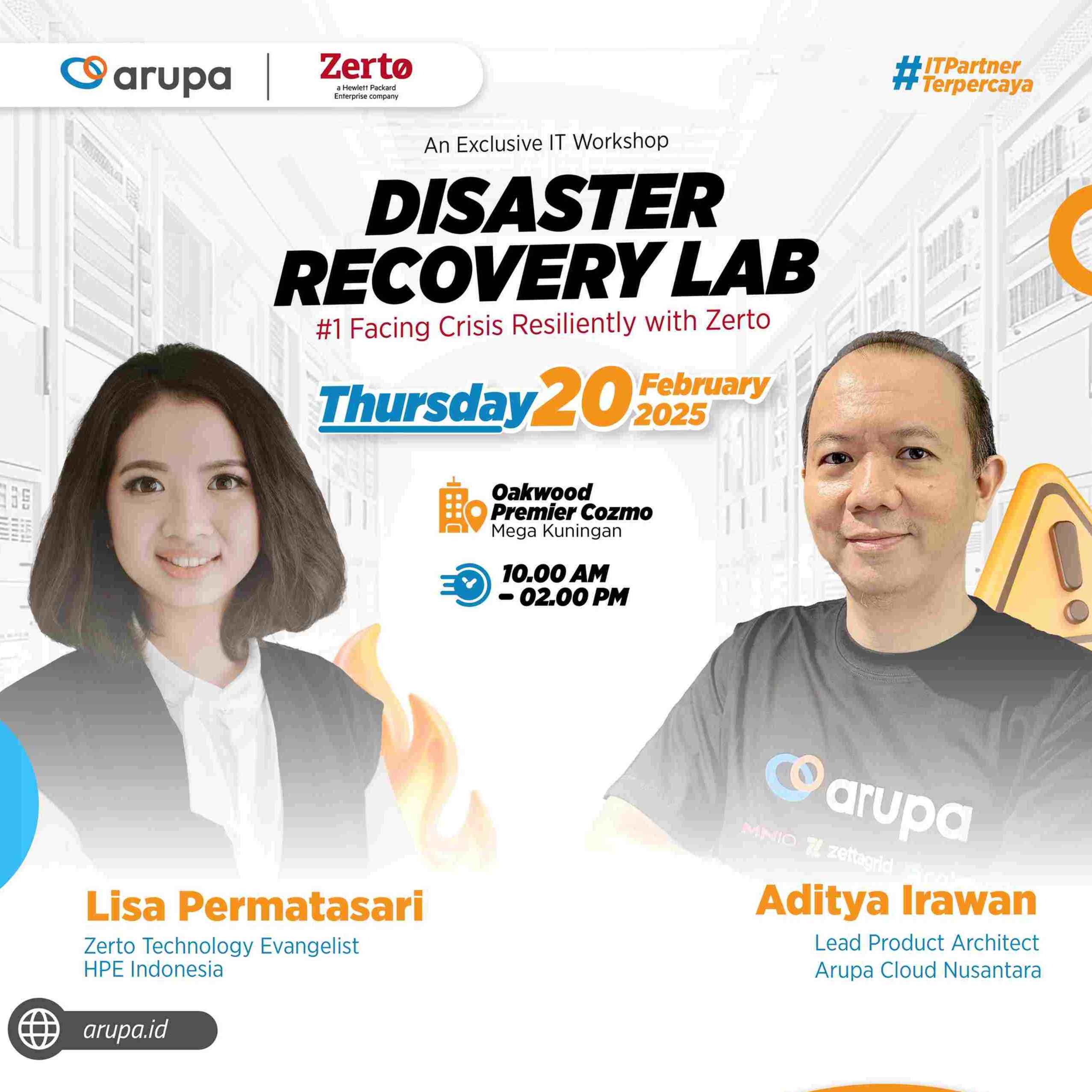 Disaster Recovery Lab #1 Facing Crisis Resiliently with Zerto - Arupa ...